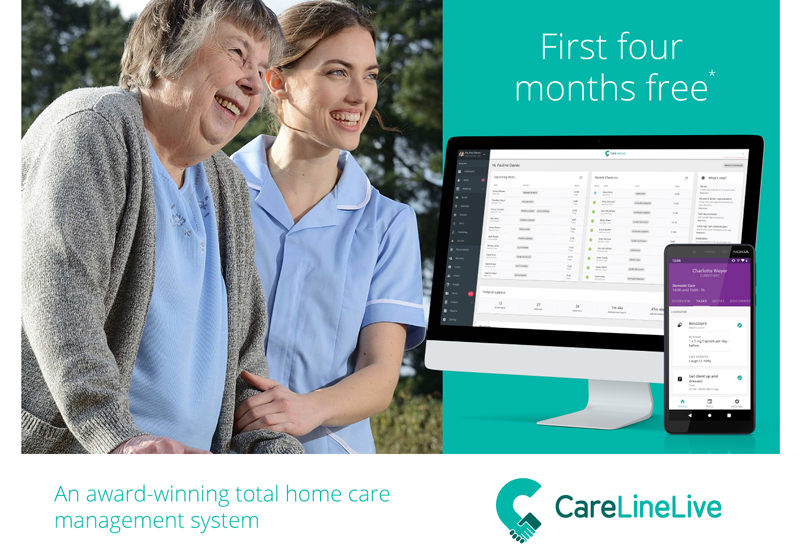 Earnings on demand for home care workers, with CareLineLive and Hastee