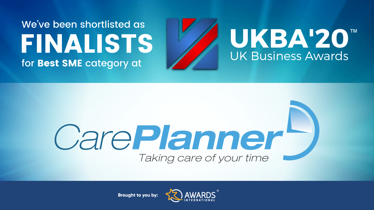 Home care software provider shortlisted for UK Business Award
