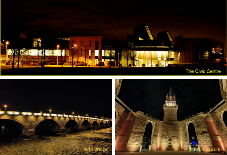 Scottish landmarks light up in tribute to home care workforce