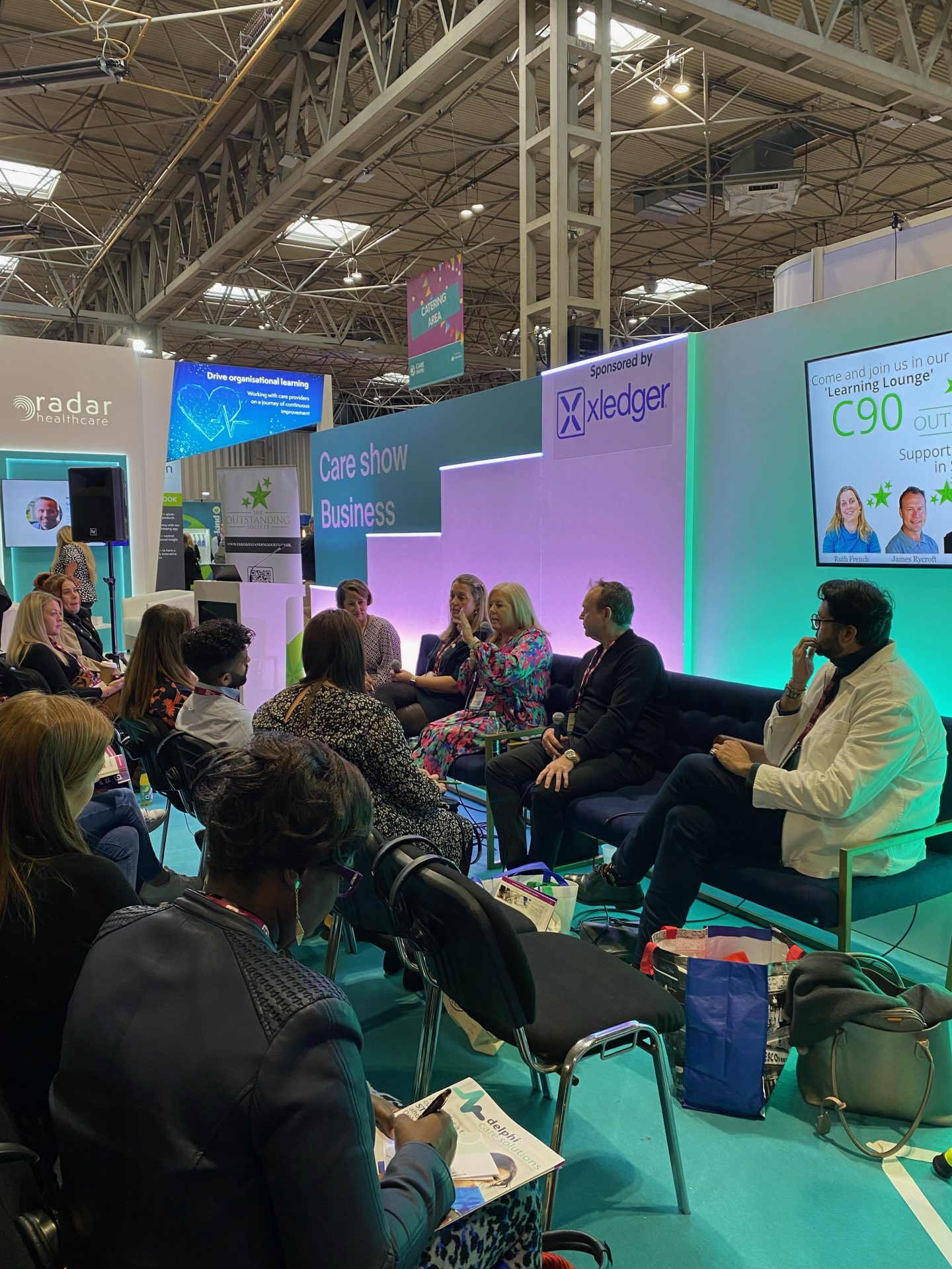 Care Show 2022: Show floor scenes