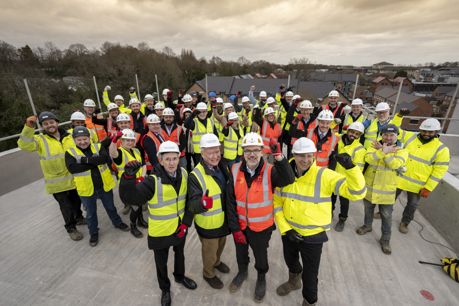 Rangeford Villages celebrates topping out ceremony for latest 'state-of ...