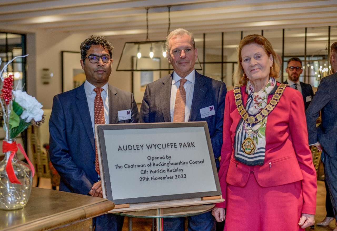 Nick Sanderson comments on opening of new Bucks Audley village