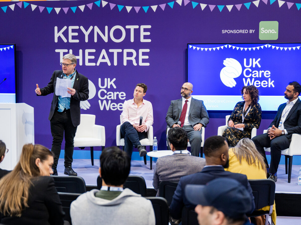 The top five exhibitors at UK Care Week
