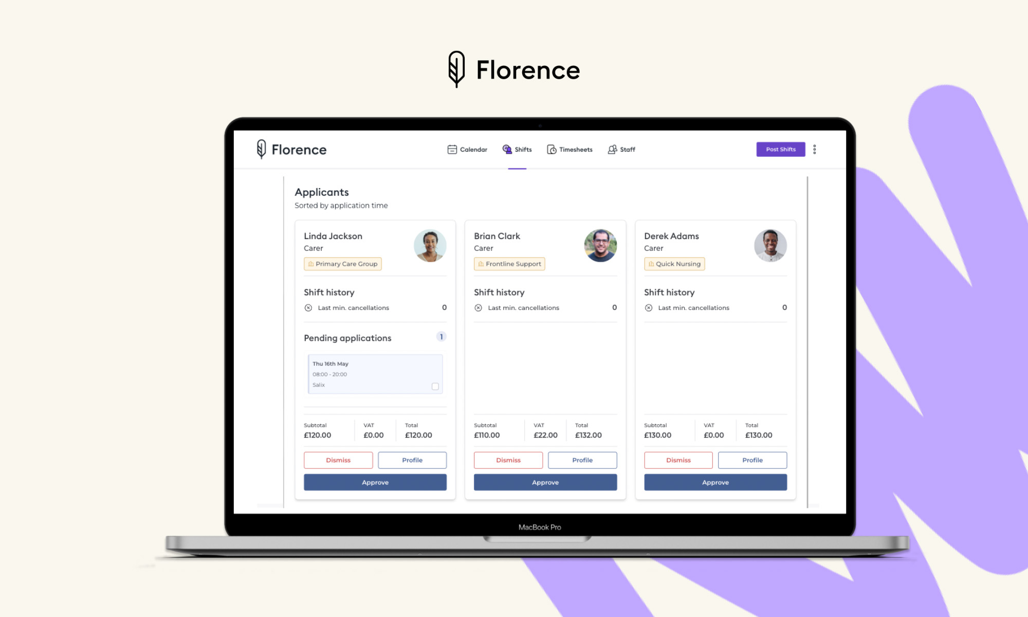 Florence launches agency manager tool for healthcare providers