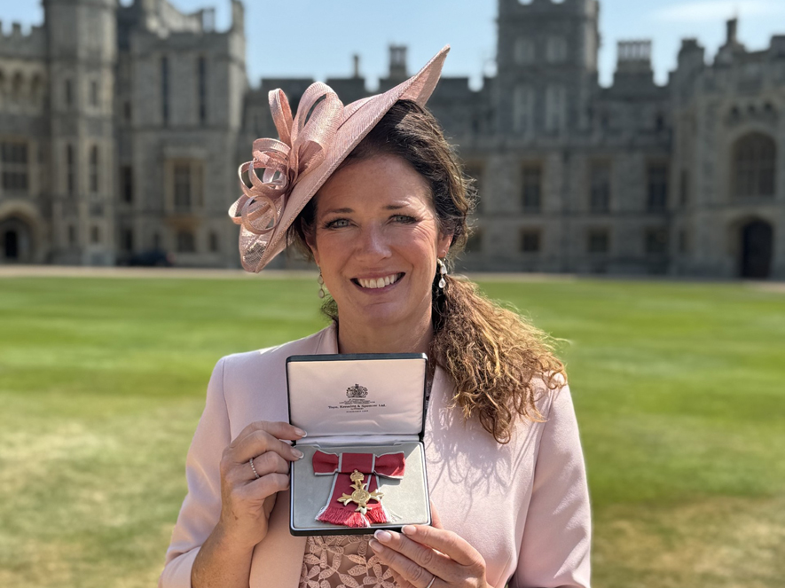 SCIE chief executive receives OBE medal in Windsor ceremony